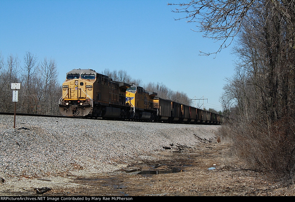 Union Pacific coal train